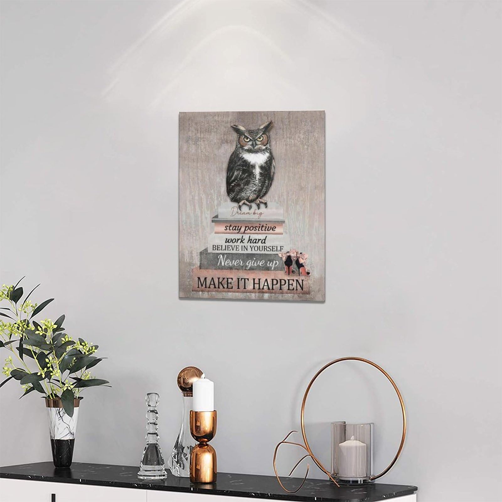Encouraging Owl Quotes Classroom Motivational Poster With Owl Theme By