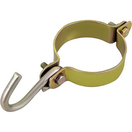 ZONVER ® Metal Ceiling Fan Hook, Roof Hanging Hook, Galvanized - Gold ...