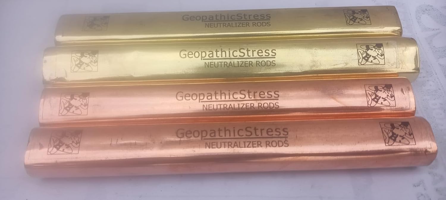 Copper Geopathic Stress Rod and Brass Geopathic Stress Rod Neutralizer ...