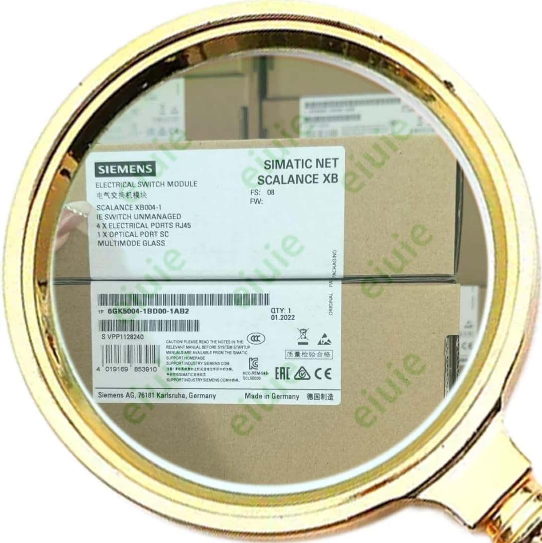 Amazon.com: 6GK5004-1BD00-1AB2 SCALANCE XB004-1 Unmanaged Industrial ...