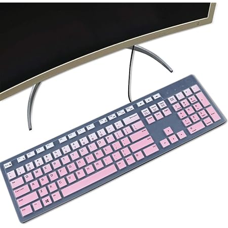 Amazon.com: Keyboard Cover for Dell KB216 Wired Keyboard & Dell KM636 ...