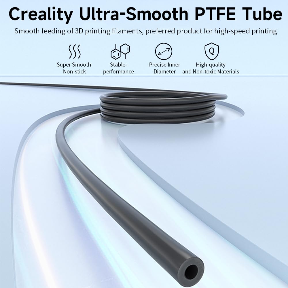 Snapklik.com : Bowden Tube 2 Meter, Official Ultra-Smooth PTFE Tube 2mm ...
