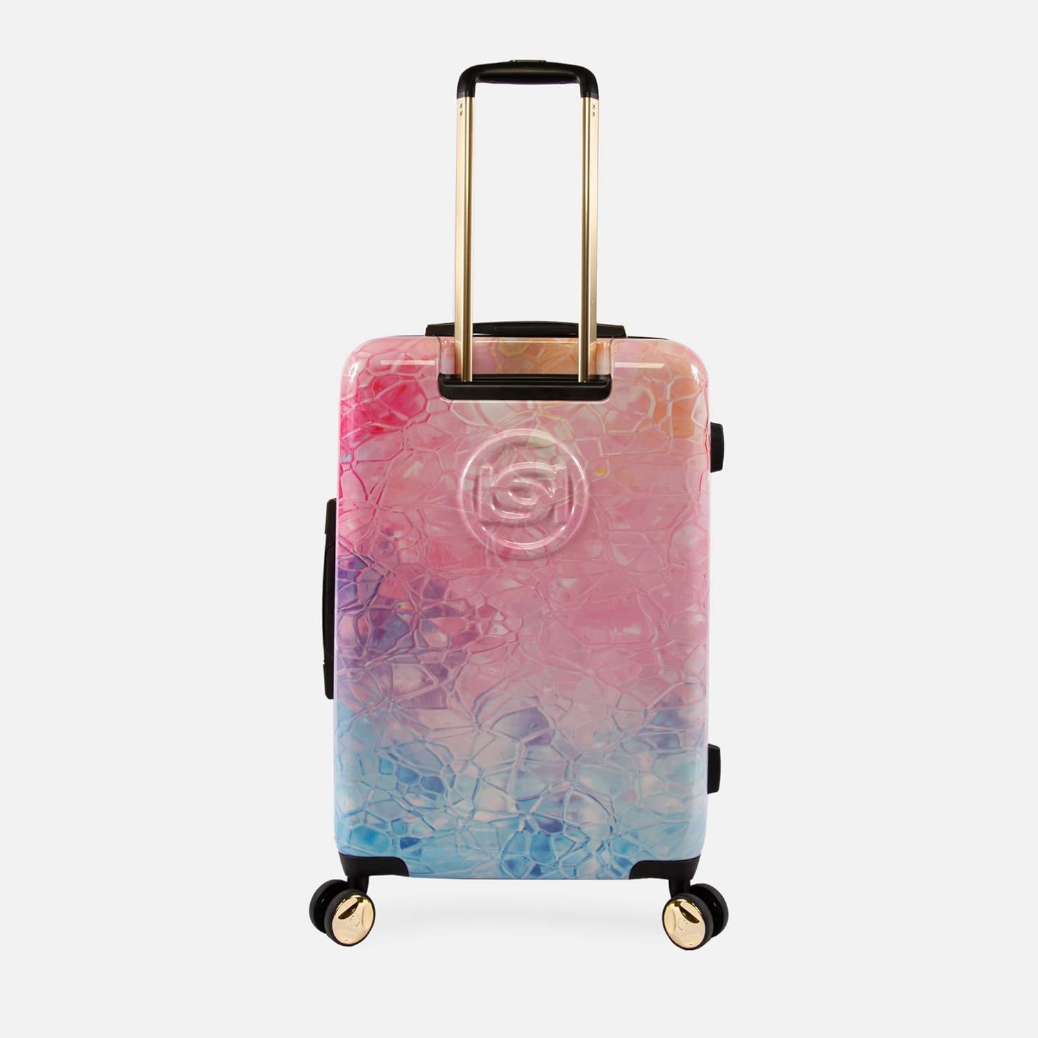 Review bebe Women's Kylie 3pc Spinner Suitcase Set, Glass Gradient