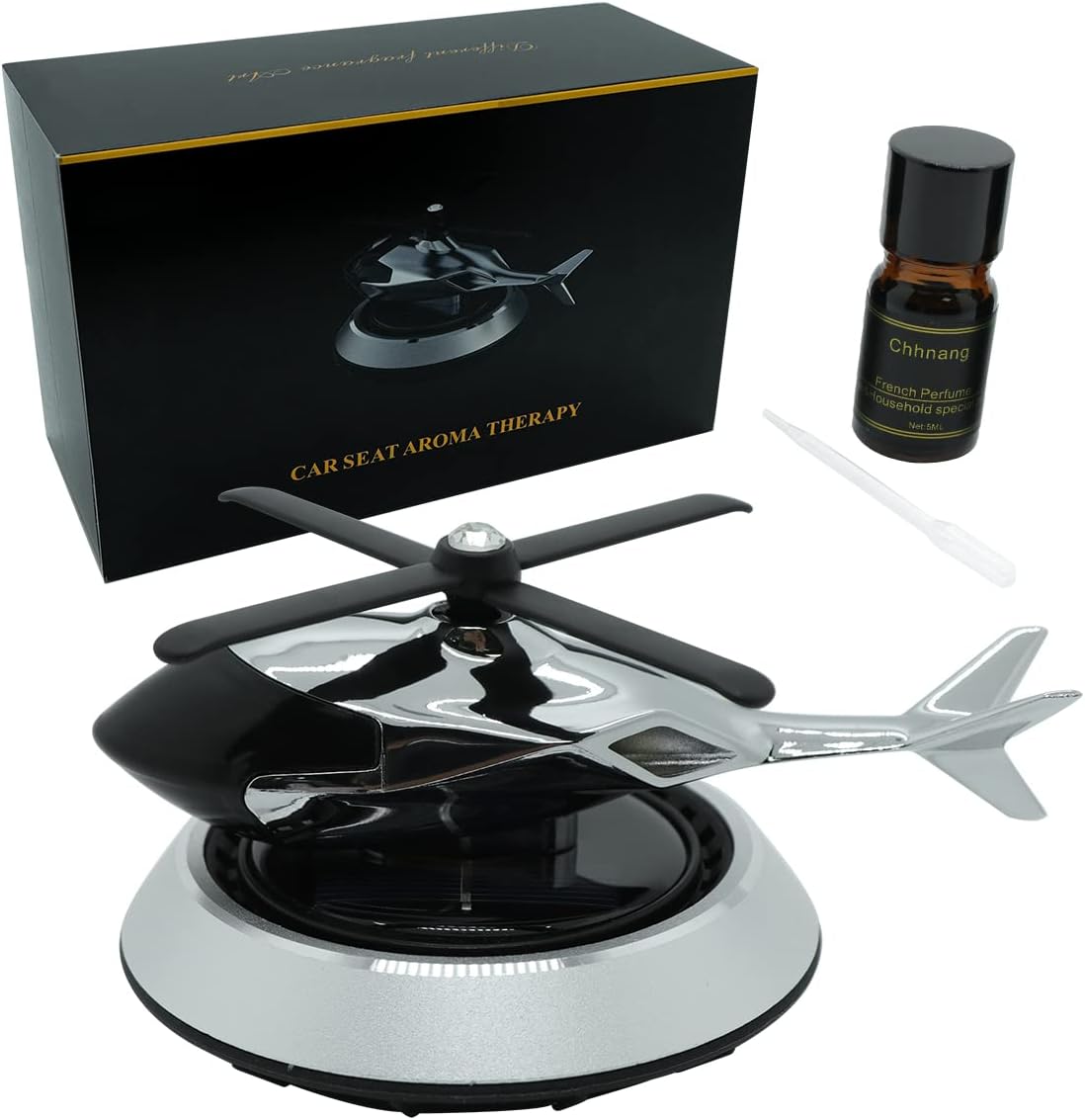 Amazon.com: Suspension Planet Car Air Freshener Solar Powered ...