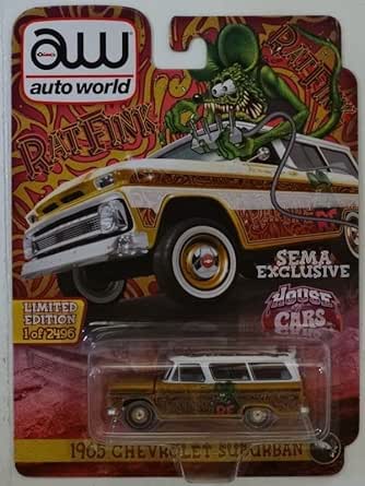 Amazon.co.jp: ラットフィンク / '1965 CHEVROLET SUBURBAN/SEMA SHOW EXCLUSIVE/ED ...