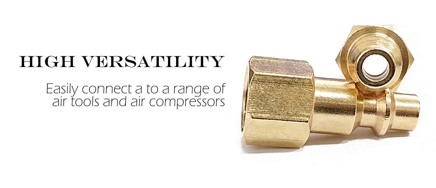 Buy T TANYA HARDWARE Air Hose Fittings And Quick Connect Air Fittings ...