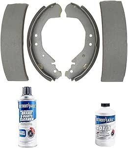 Amazon.com: Detroit Axle - Rear Brake Shoes for Chevy GMC C1500 K1500 Tahoe Yukon Brakes Shoes ...