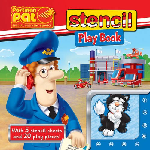 Postman Pat Stencil Play Book (Postman Pat Special Delivery Service ...