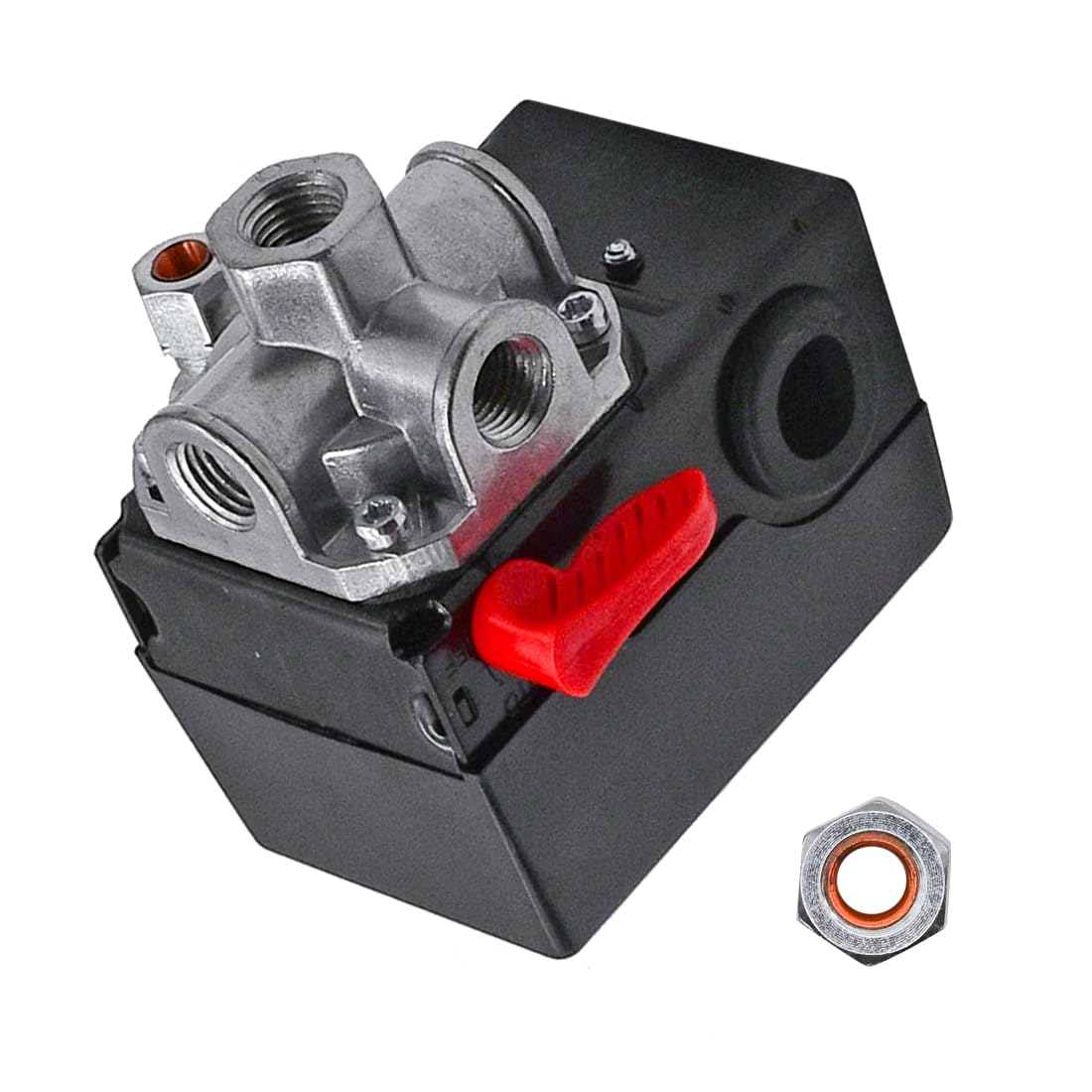 JDLLONG Air Compressor Pressure Switch Z-D26612 for Porter Cable 150/ ...