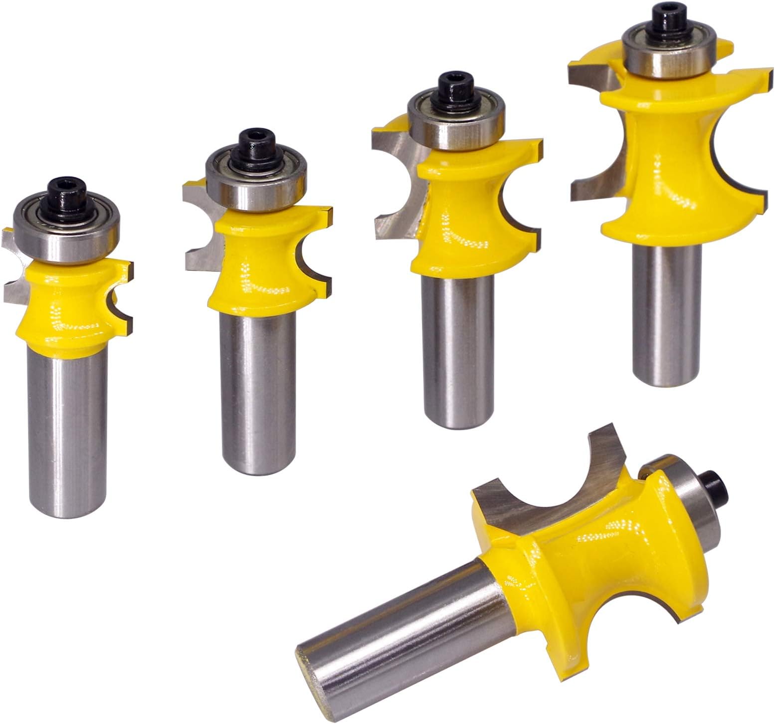 CMT 854.509.11 Bull Nose Bit, 1/2-Inch Shank, 1/2-Inch Radius, Carbide ...