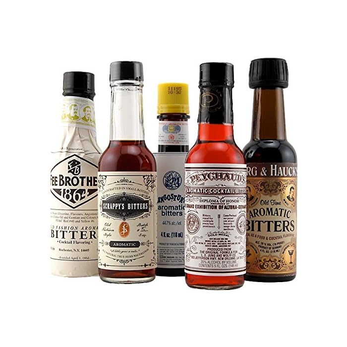 Buy Aromatic Cocktail Bitters Collection - Set of 5 Online at ...