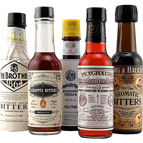Buy Aromatic Cocktail Bitters Collection - Set of 5 Online at ...