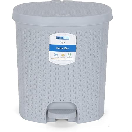 Kolorr Magnum 14 Litres Dustbin with Lid Large Plastic Garbage Waste ...