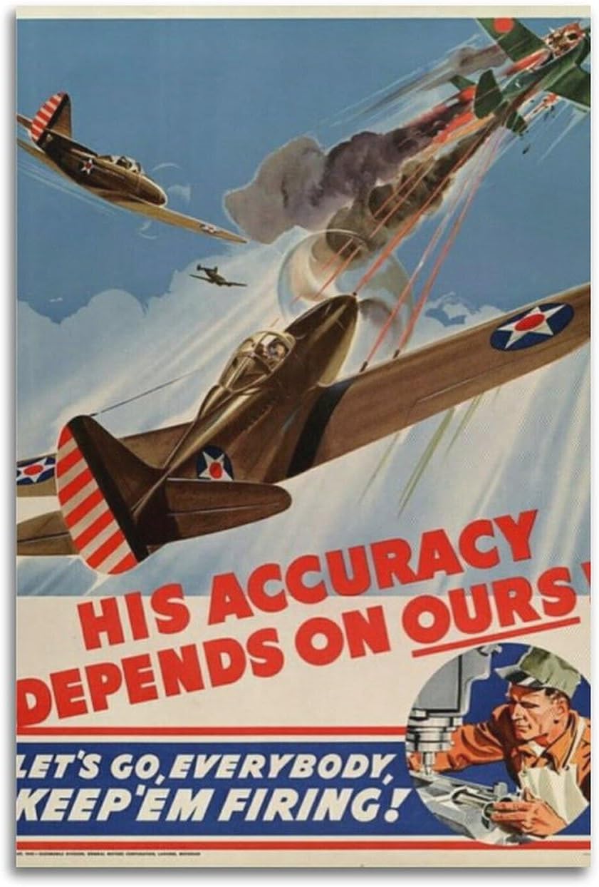 Amazon.com: Vintage Posters World War II Poster Air Force Poster Wall ...