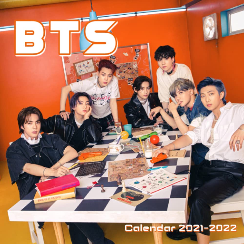 Bts Best Photoshoot Calendar 2021 2022 16 Month Wall Calendar ...
