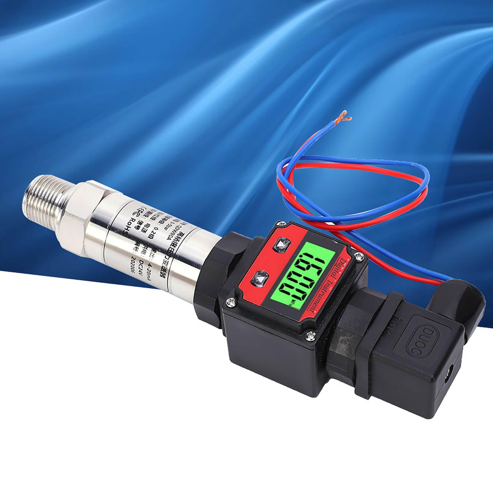 Quick Response Pressure Transmitter LCD Pressure Transmitter Sensor ...