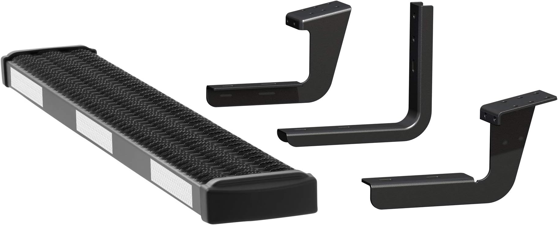 LUVERNE 415254-401473-0 Grip Step Black Aluminum 54-in Passenger Side ...