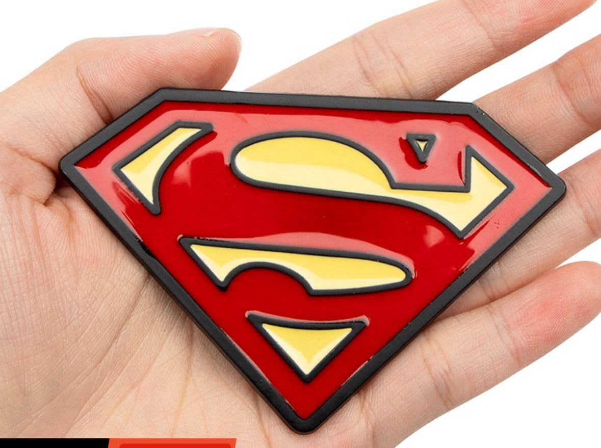 Metallic Superman Logo Movie Man Of Steel Superman Abstract Superman