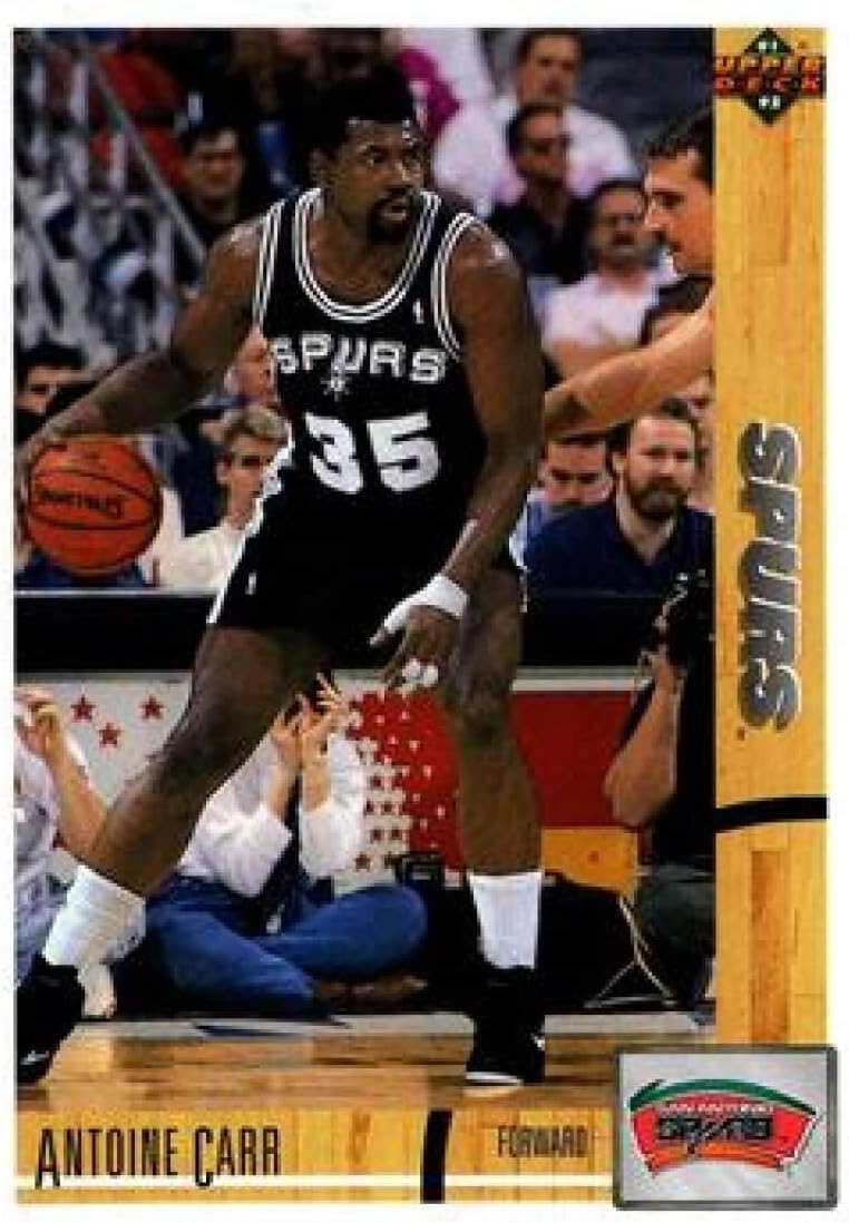Amazon.com: 1991-92 Upper Deck Basketball High Series #404 Antoine Carr ...