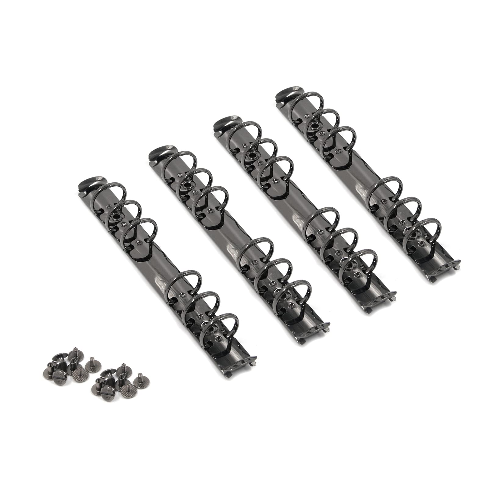 Amazon.com : Meprotal 4pcs 6-Ring A6 Notebook Metal Binders Binder ...