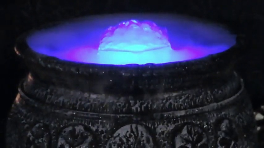 Watch Seasons Misting Cauldron Halloween Decoration, 7" x 9" on Amazon Live