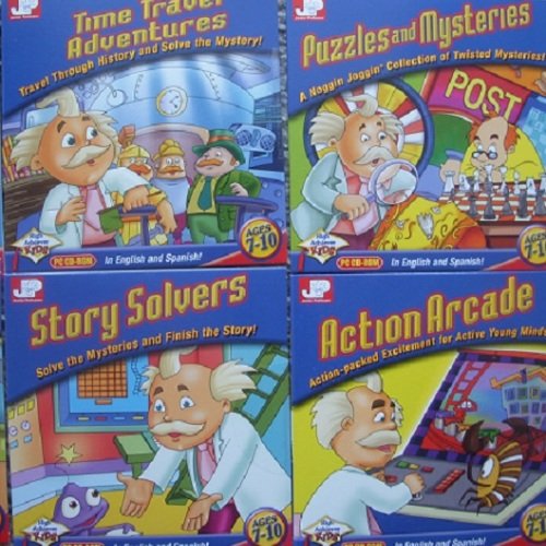 Amazon.com: 4 Games: Junior Professor Puzzle and Mysteries & Action ...