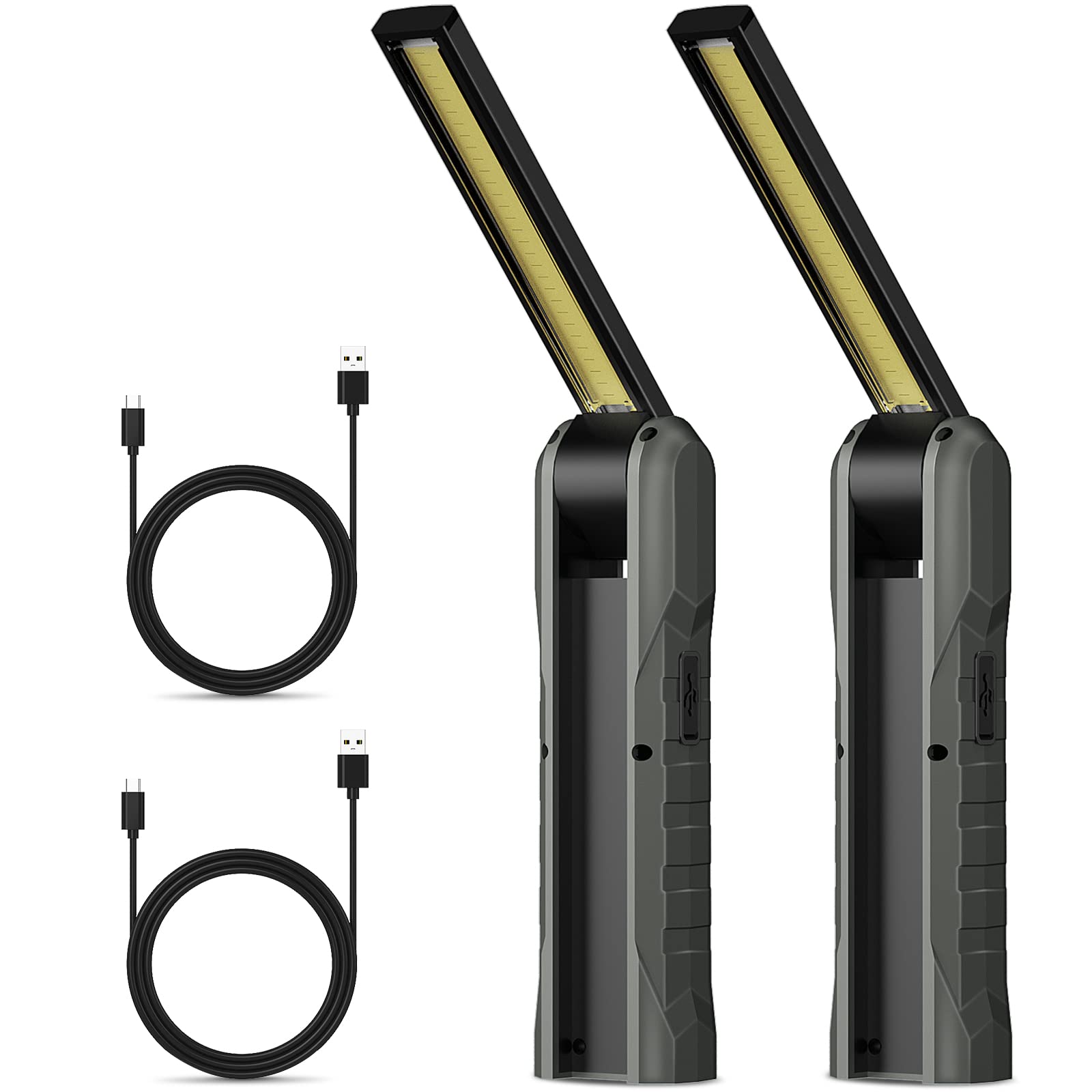 LED Work Light, Gifts for Men Women Rechargeable Flashlights, Linkax ...