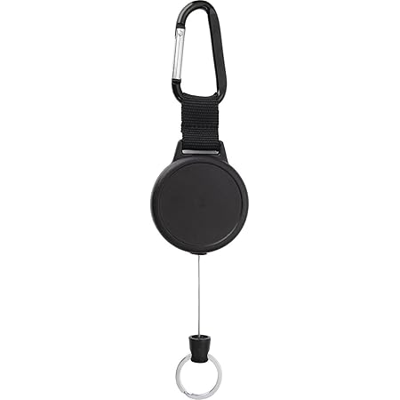 Heavy-Duty Retractable Key Chain Retractable Key with 39 Inches Steel ...