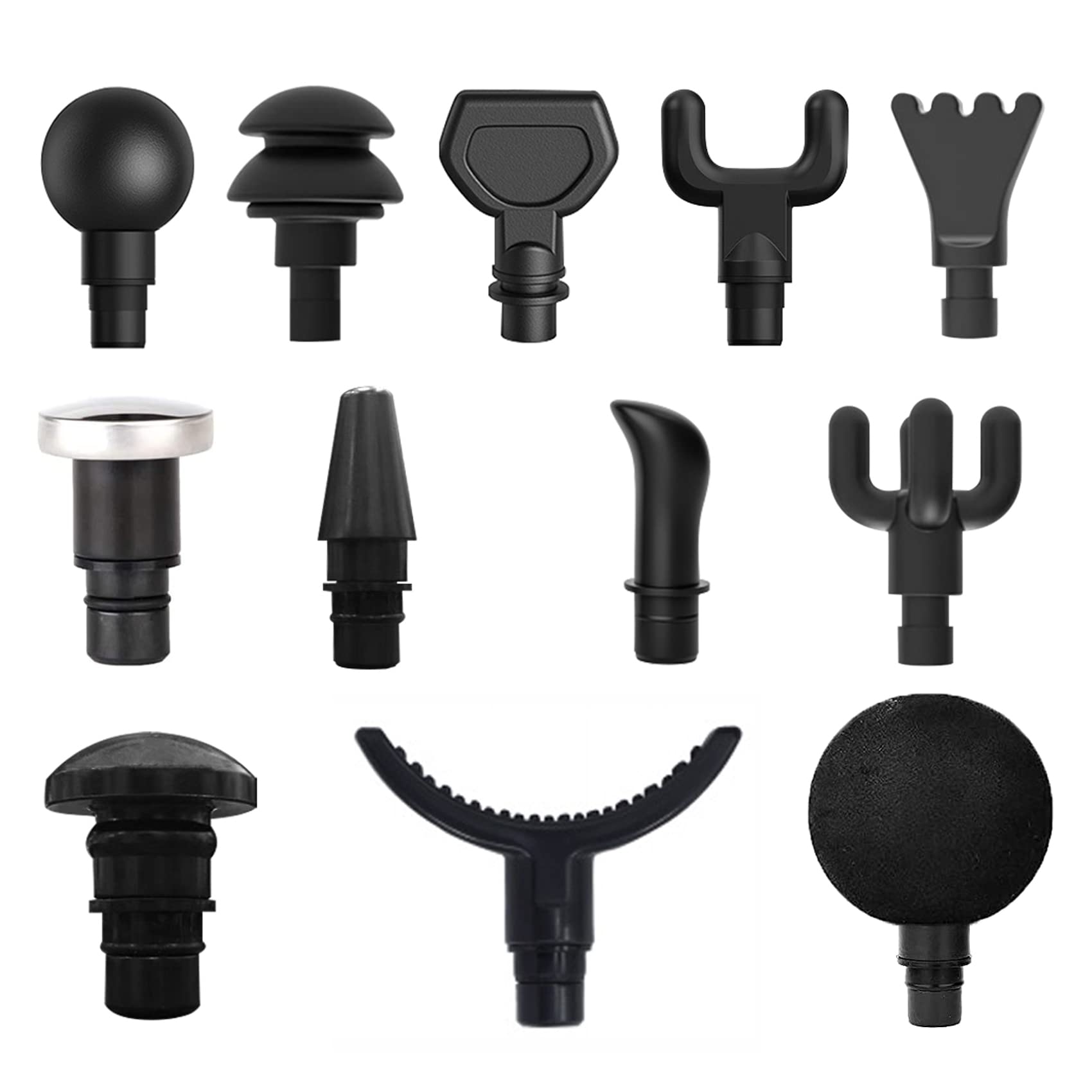 Buy KOFOHO Massage Heads,12 Packs Replaceable Massage Attachments ...