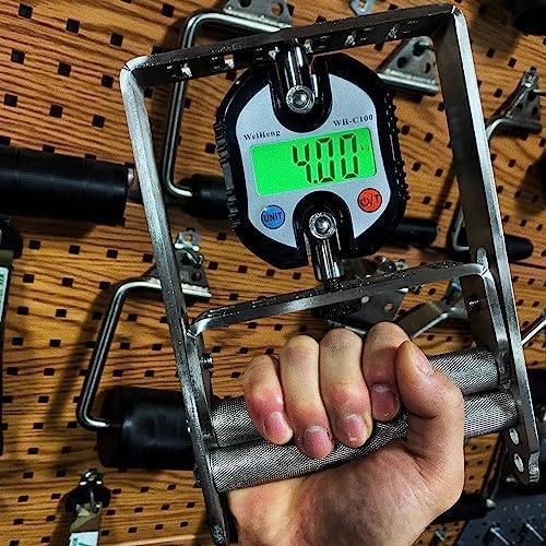 Amazon.co.jp: WJW Hand Grip Tester, Hand Operator Dynamometer Trainer ...