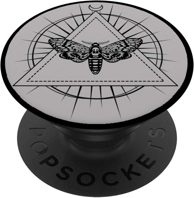 Amazon.com: Death Moth With Sacred Geometry Elements Spiritual Boho ...