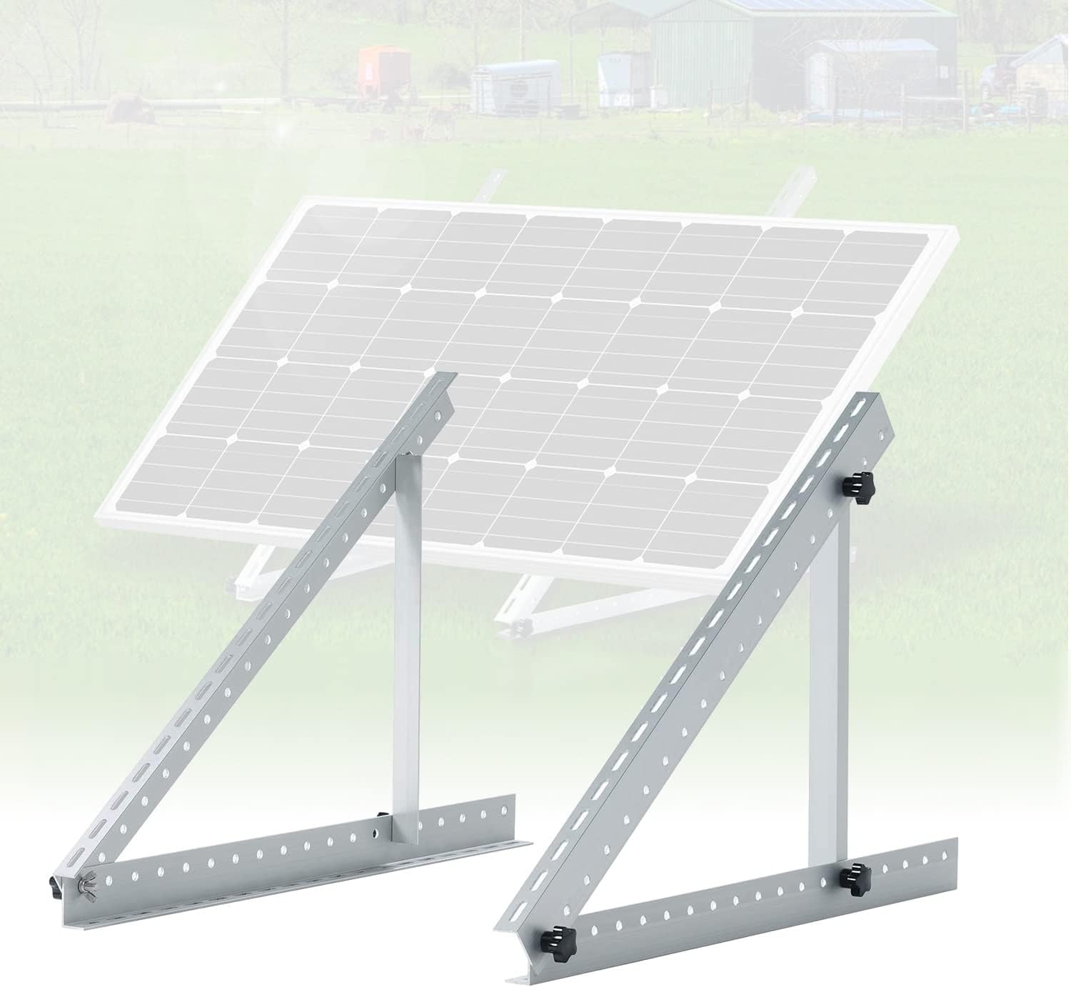 Amazon.com : BiiKoon 28 Inch Solar Panels Mount Brackets Adjustable ...