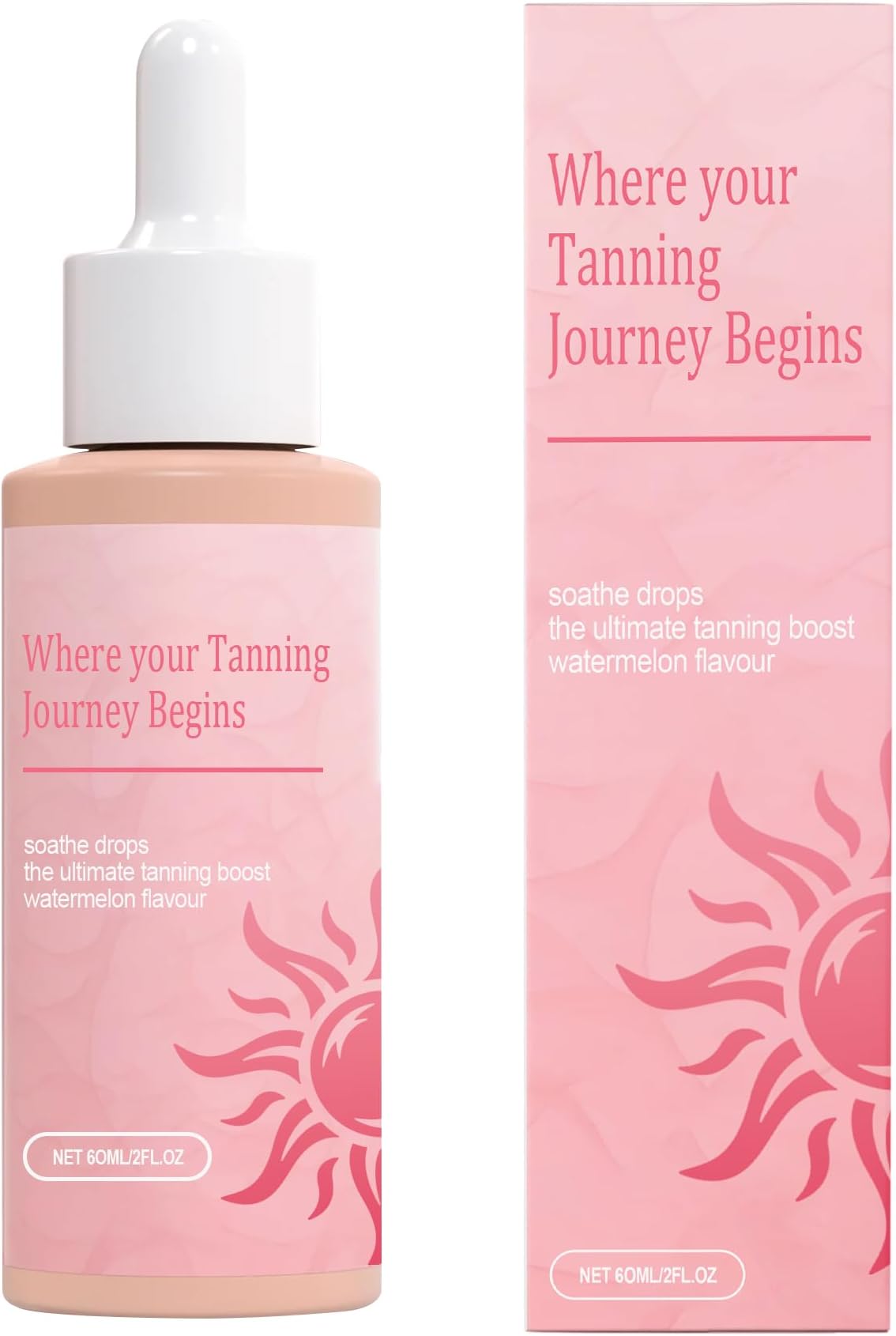Amazon.com : Sunless Tanning Drops Oral Drink Tanning for Instant Tan ...