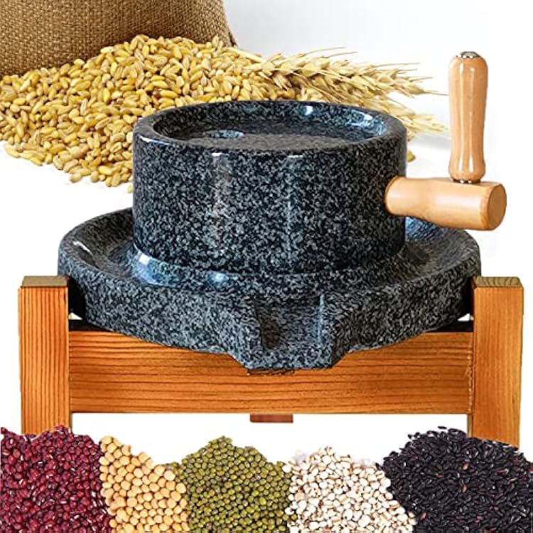 Natural Traditional Granite Stone Mill, Manual Grain Nepal | Ubuy