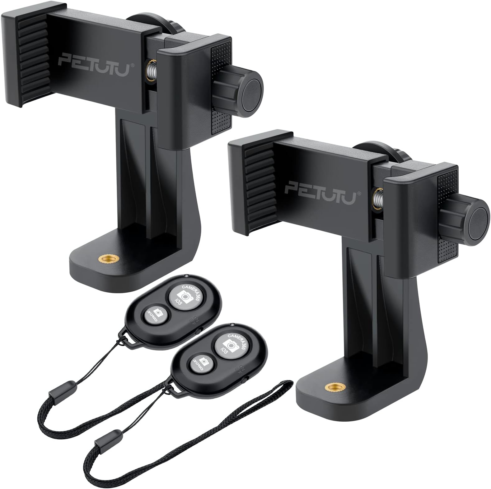 Amazon.com: Universal Phone Tripod Mount Adapter with Wireless Camera ...