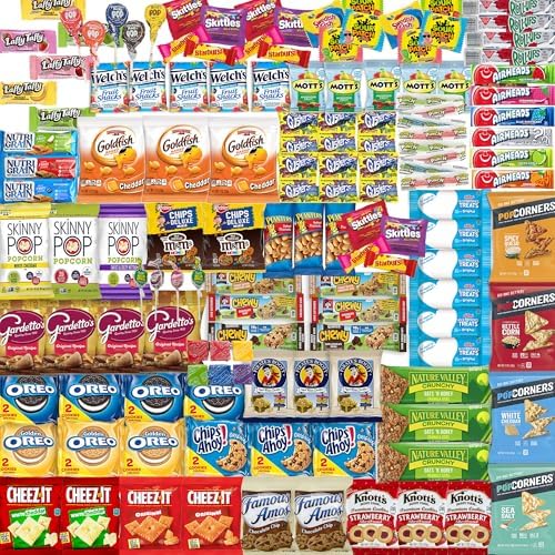 Amazon.com : Office Snacks and School Snacks Variety Pack/College Care ...