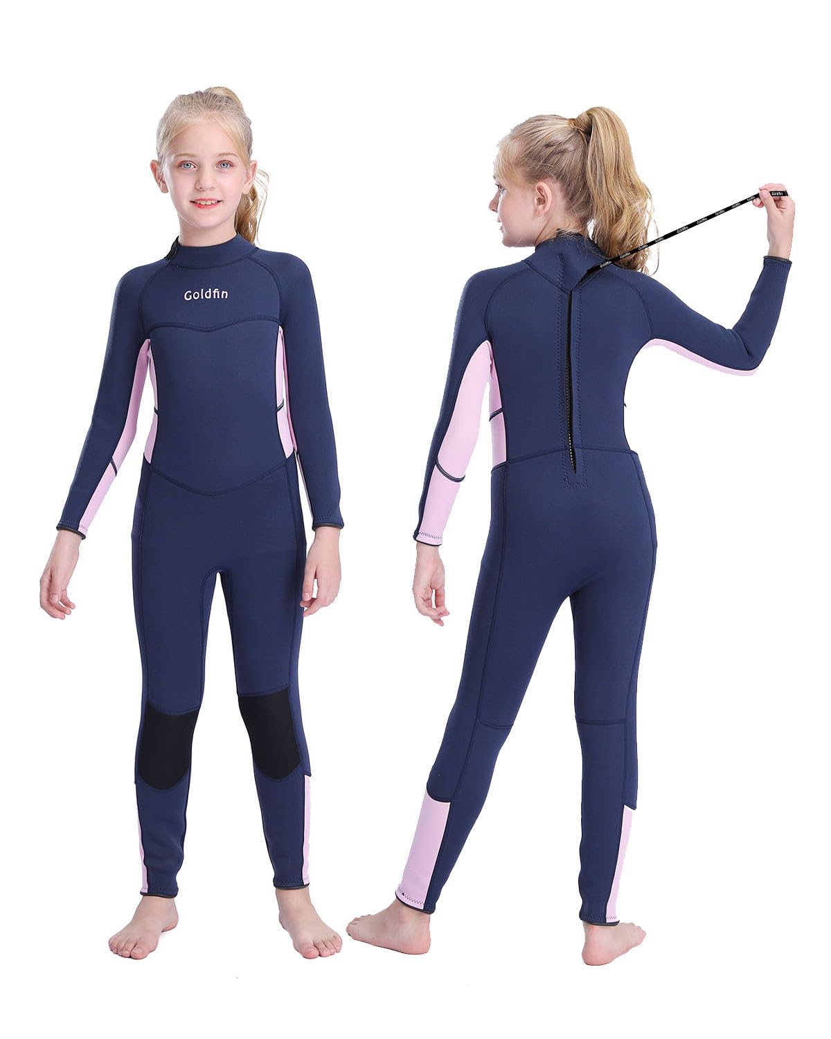 Snapklik.com : Goldfin Kids Wetsuit For Boys Girls, 3mm Neoprene ...