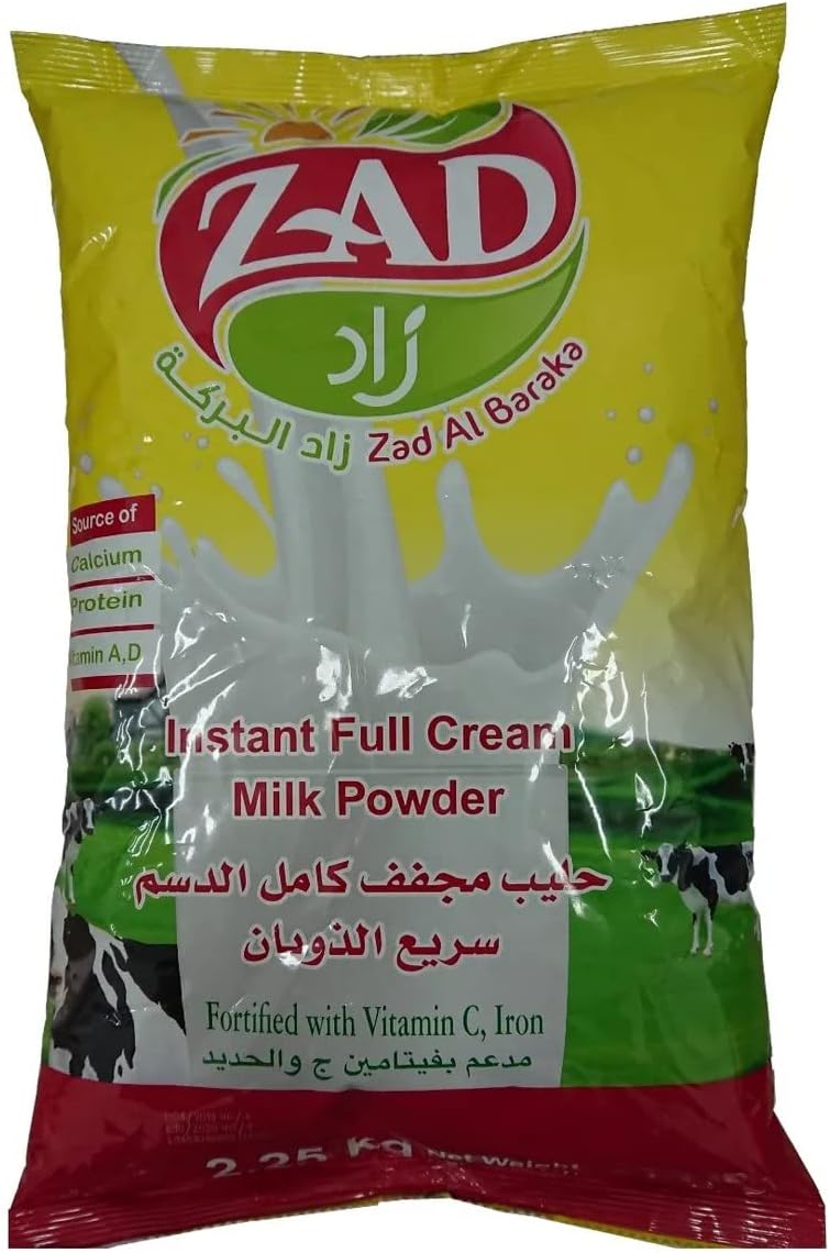 Zad Instant Full Cream Milk Powder 2.25 kg: Buy Online at Best Price in ...