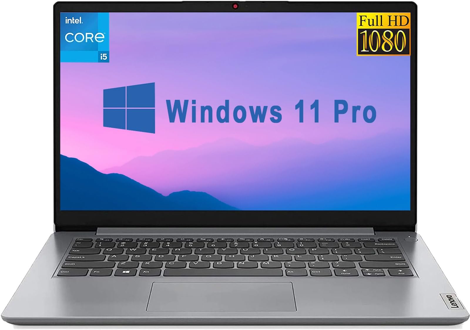 Amazon.com: Lenovo 14 inch IdeaPad Laptop, Intel Core i5 Quad-core ...