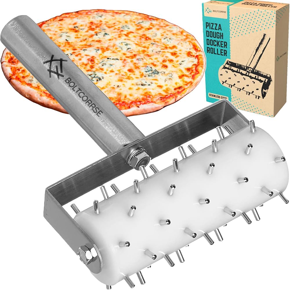 Amazon.com: Professional Pizza Dough Docker Stainless Steel Pizza ...