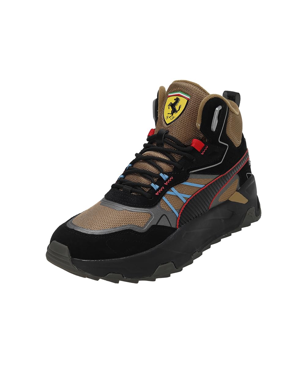 Buy Puma Mens Ferrari Trinity Mid WTR Toasted-Black Sneaker - 8 UK ...