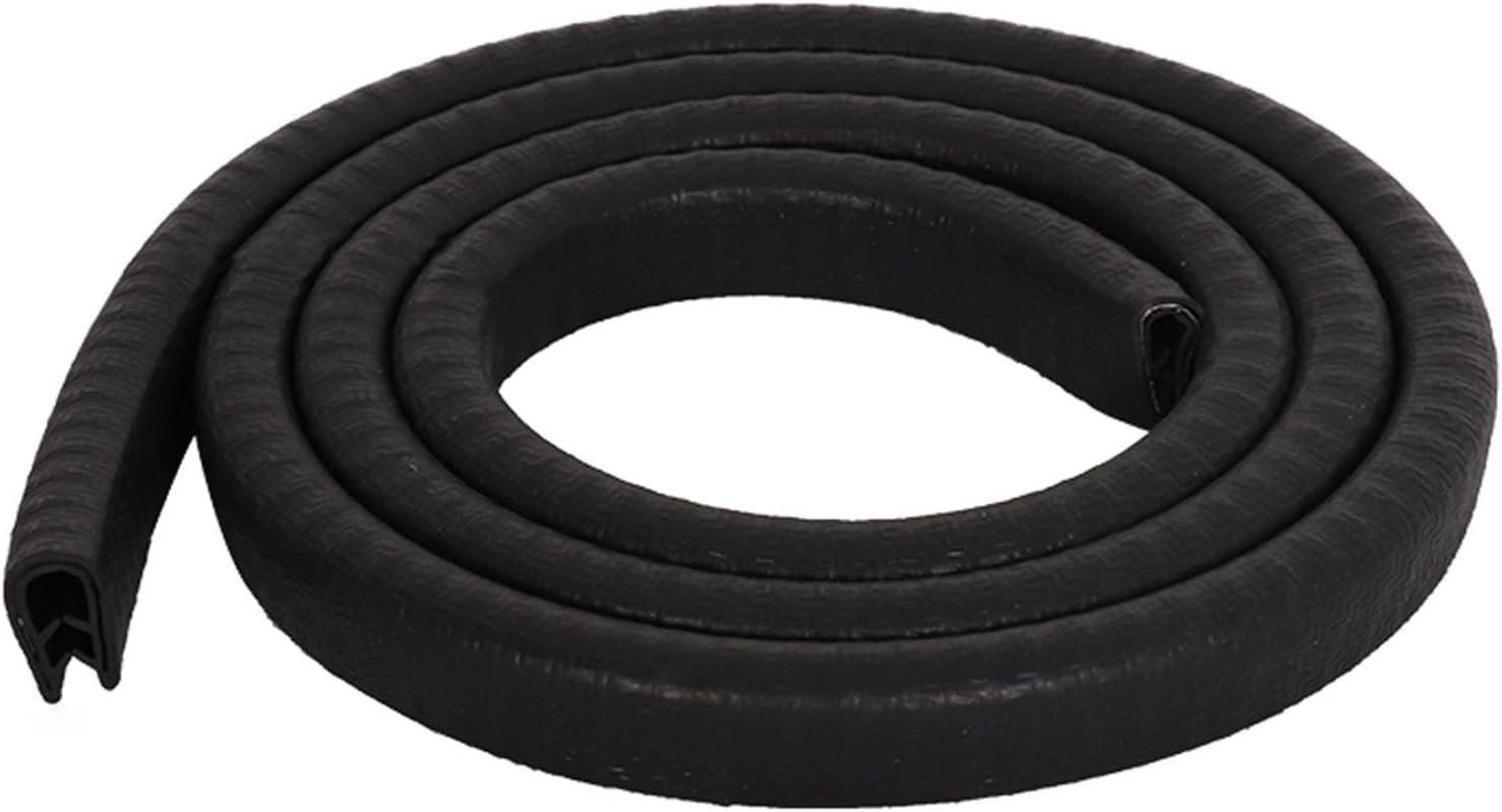 Rubber Guard Seal Strip,Edge Protector,U Rubber Edge Trim 3.28FT with ...