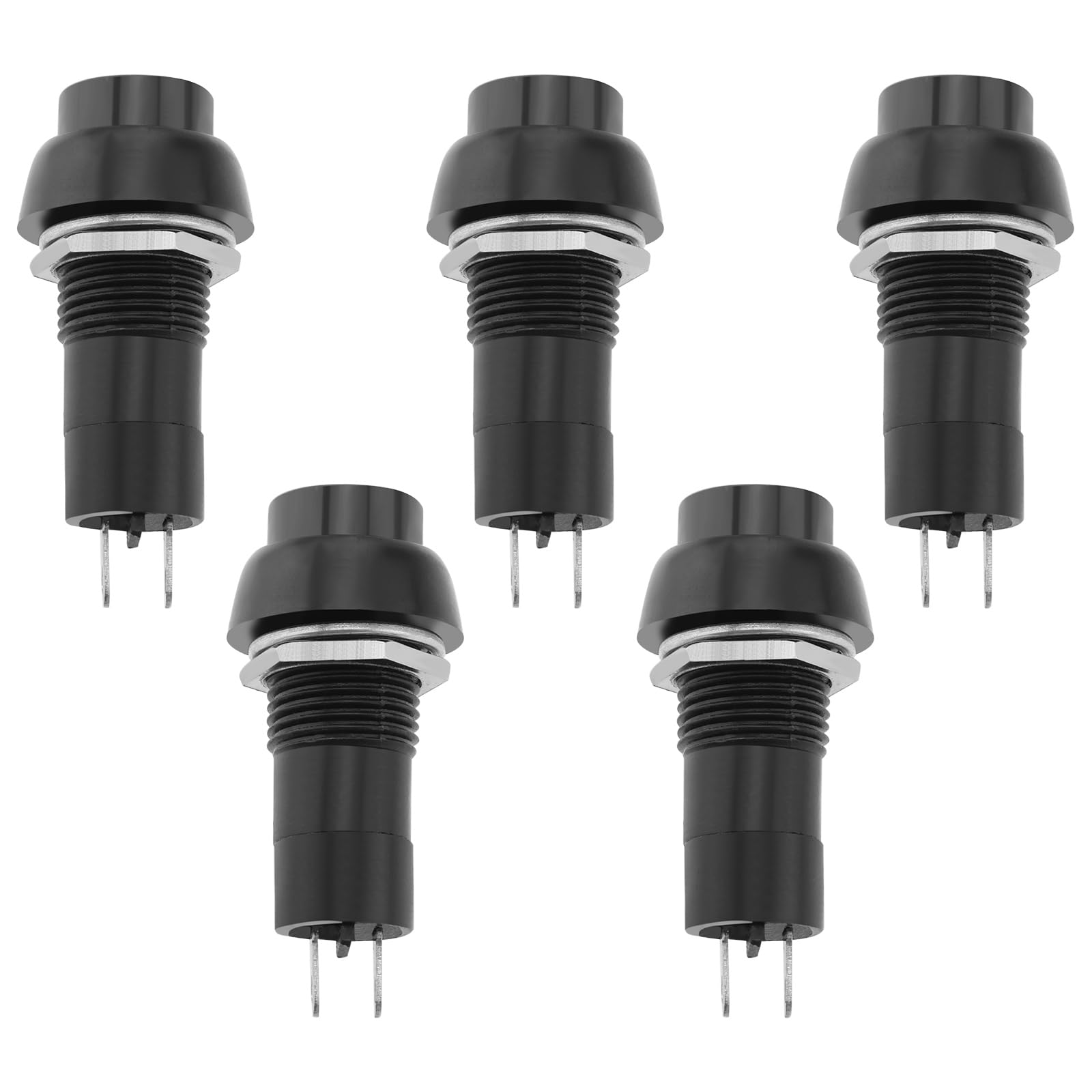Snapklik.com : Create Idea 5pcs 12mm Latching Push Button Switch SPST ...