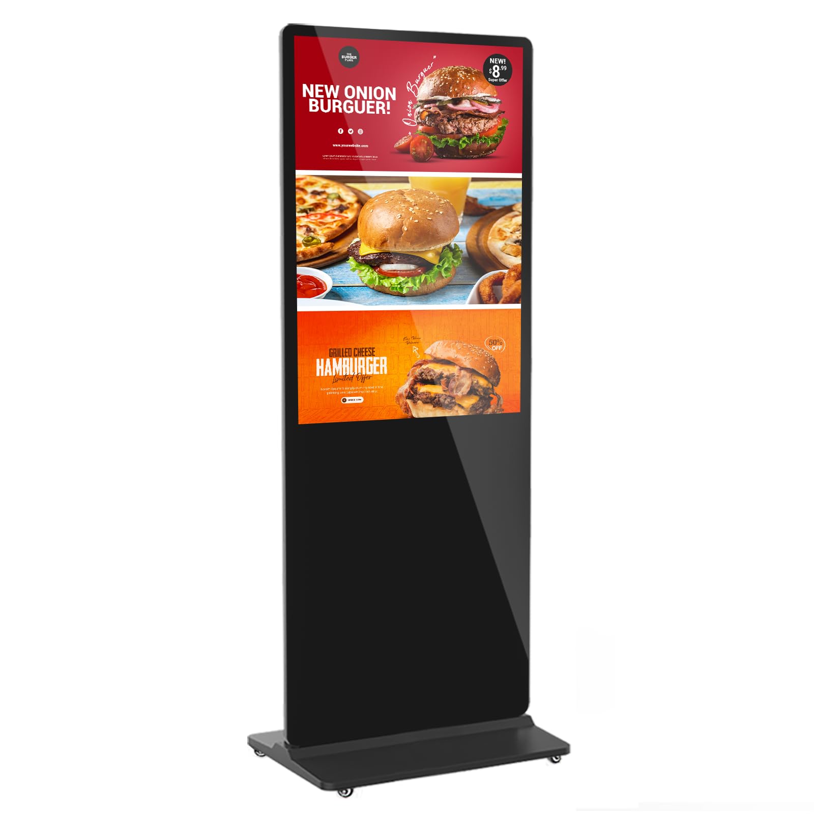 Amazon.com: YCKJNB 55 inch 4K Digital Signage Displays Digital Kiosks ...