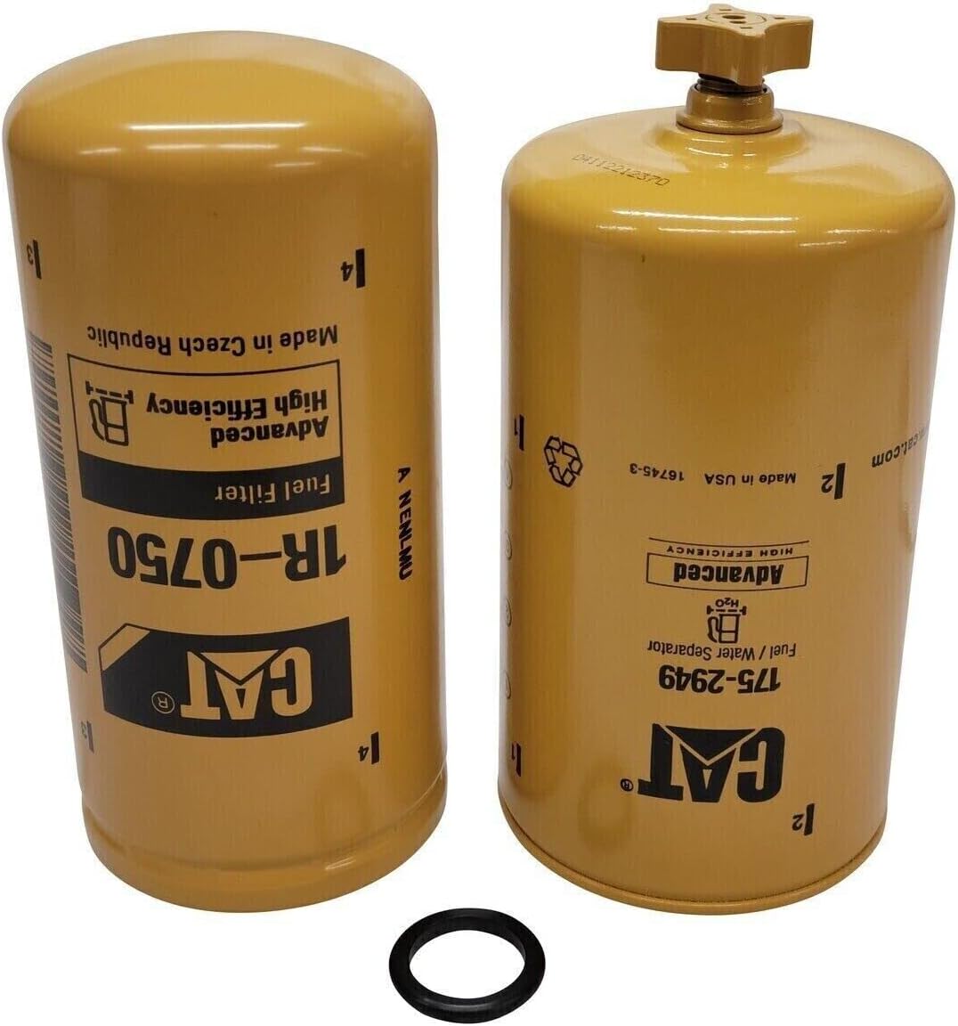 Amazon.com: Caterpillar 1R-0749 Advanced High Efficiency Fuel Filter ...