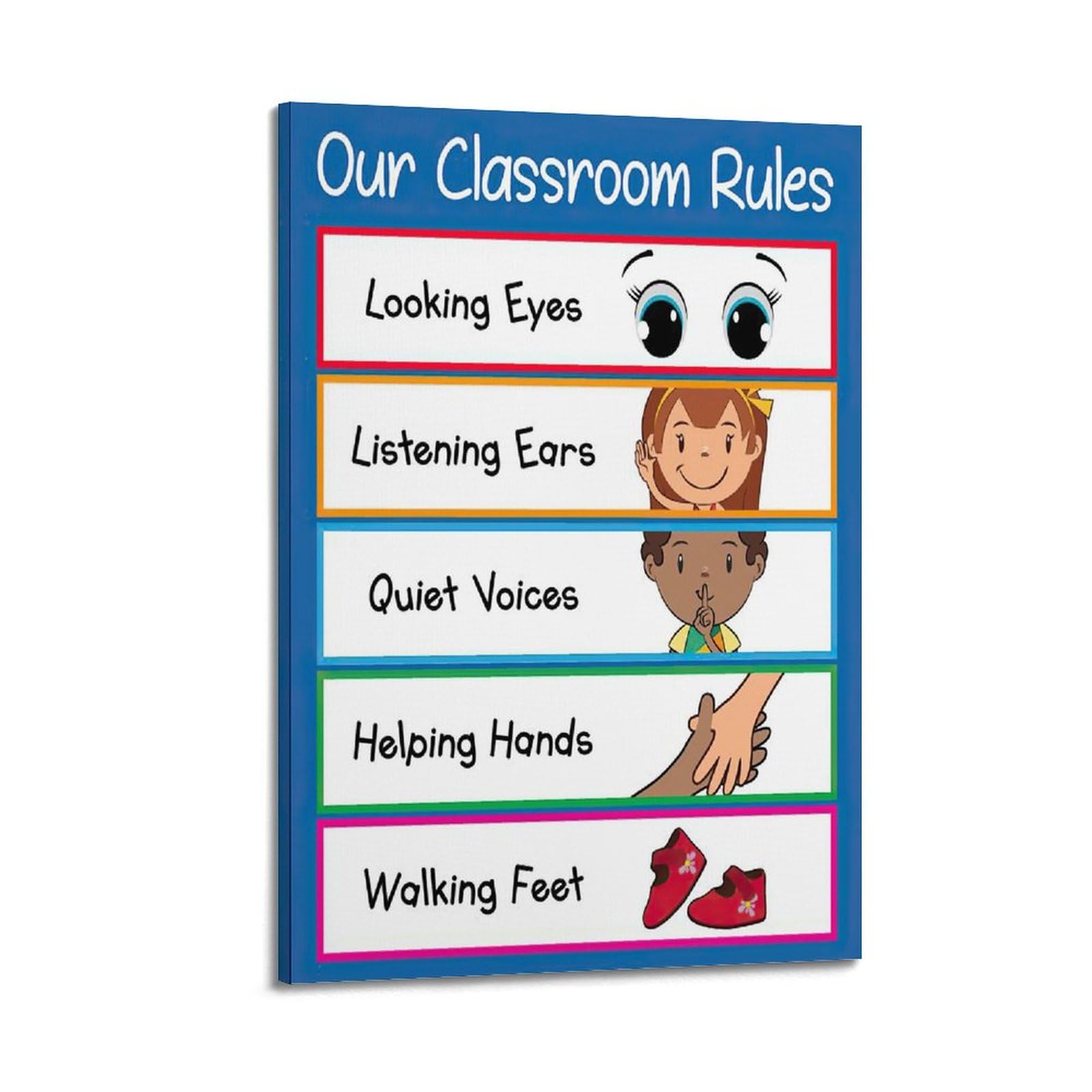 Preschool Rules Printables Art Teacher Classroom Rules Poster