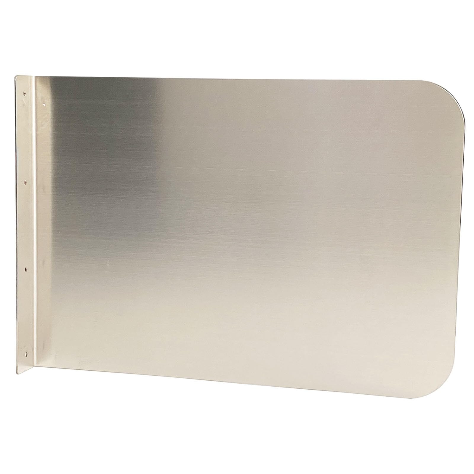 Snapklik.com : Sunrise Kitchen Supply Stainelss Steel Sink Splash Guard