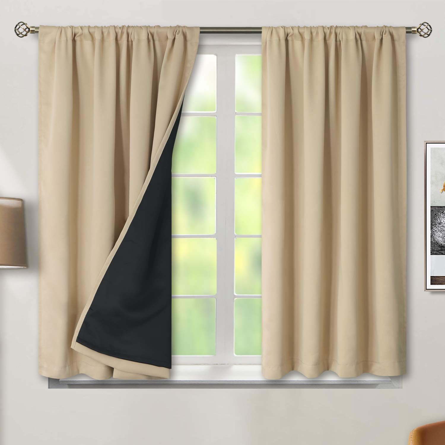 Amazon.com: RV Windshield Curtain Set for Class A Motorhomes - 120" x ...
