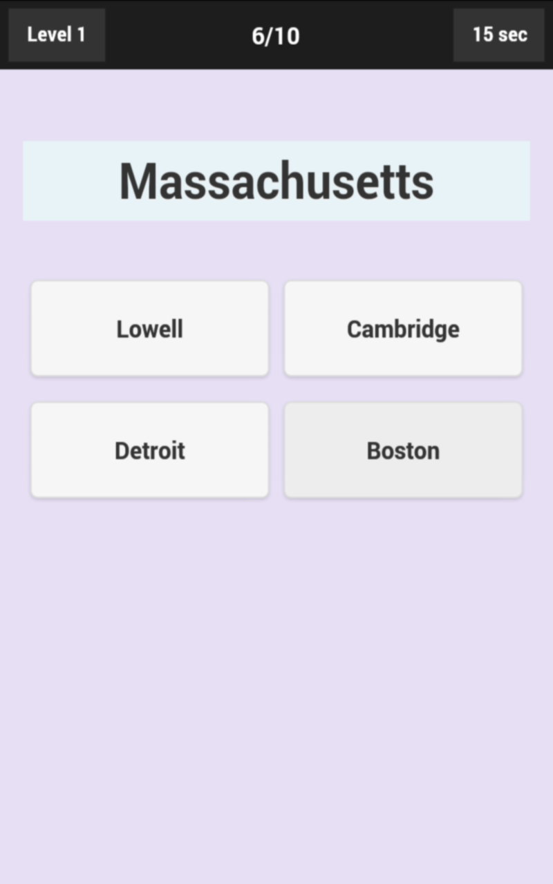 US States Capitals & Flag Quiz - App on Amazon Appstore