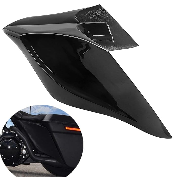 Buy XMMT Vivid/Gloss Black Stretched Extended Side Panel Cover For ...